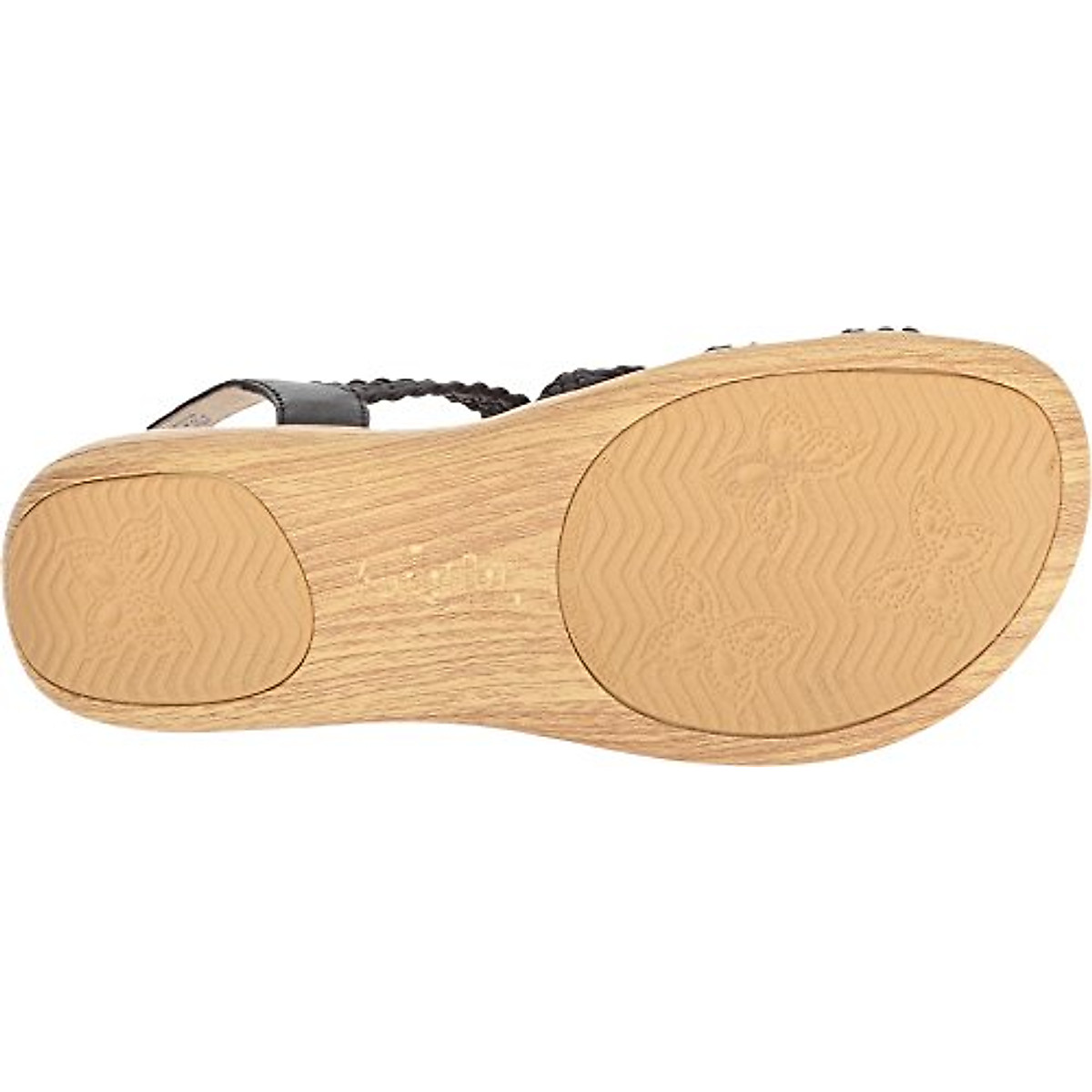 Alegria Women's "Jena" Gladiator Sandal- Black- 35 M EU (5-5.5 US)