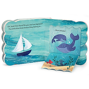 Little Blue Boat Chunky Lift-a-Flap Board Book (Babies Love) (Ocean Lift-a-Flap)