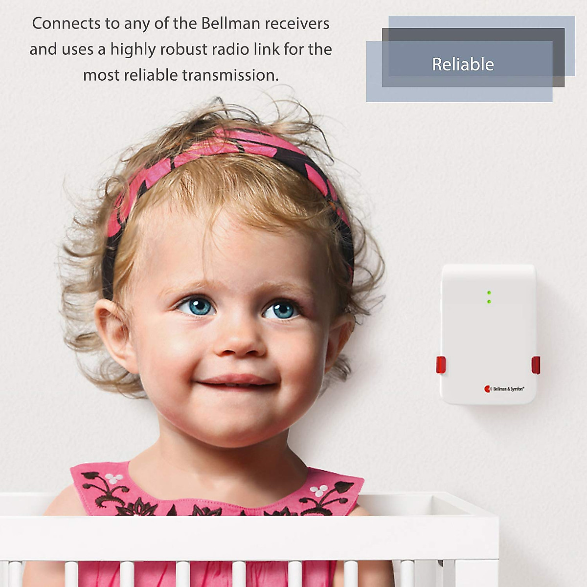 Bellman & Symfon Baby Pager Notification Solution – Baby Safety System - Smart Home Alarm with Baby Monitor Transmitter & Pager Receiver