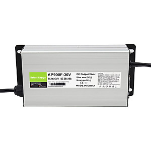 36V 18A Golf Cart Battery Charger with Crowsfoot Style Connector Crows Foot Plug