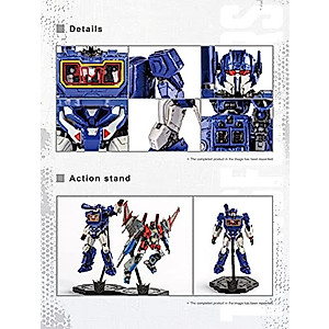 Transformers Soundwave Ravage Figure Model Kit – Cybertron Easy to Assemble 3D Articulated Action Pre Painted Collectible Series Toys Hobby 08112
