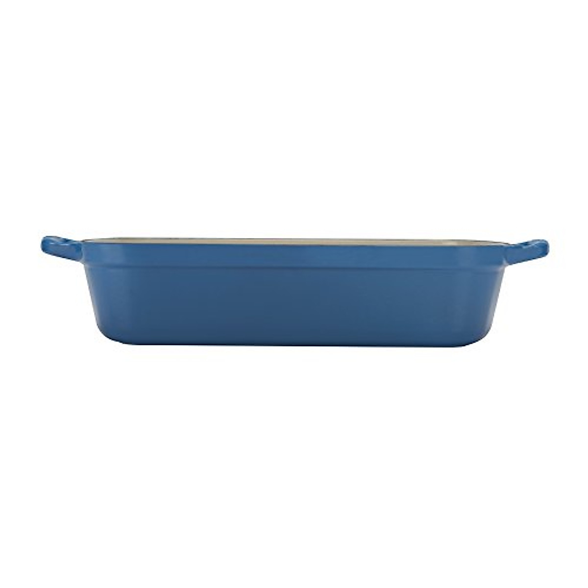 Le Creuset Enameled Cast Iron Signature Rectangular Roaster, 5.25 qt. (11.7" x 16.8") , Marseille