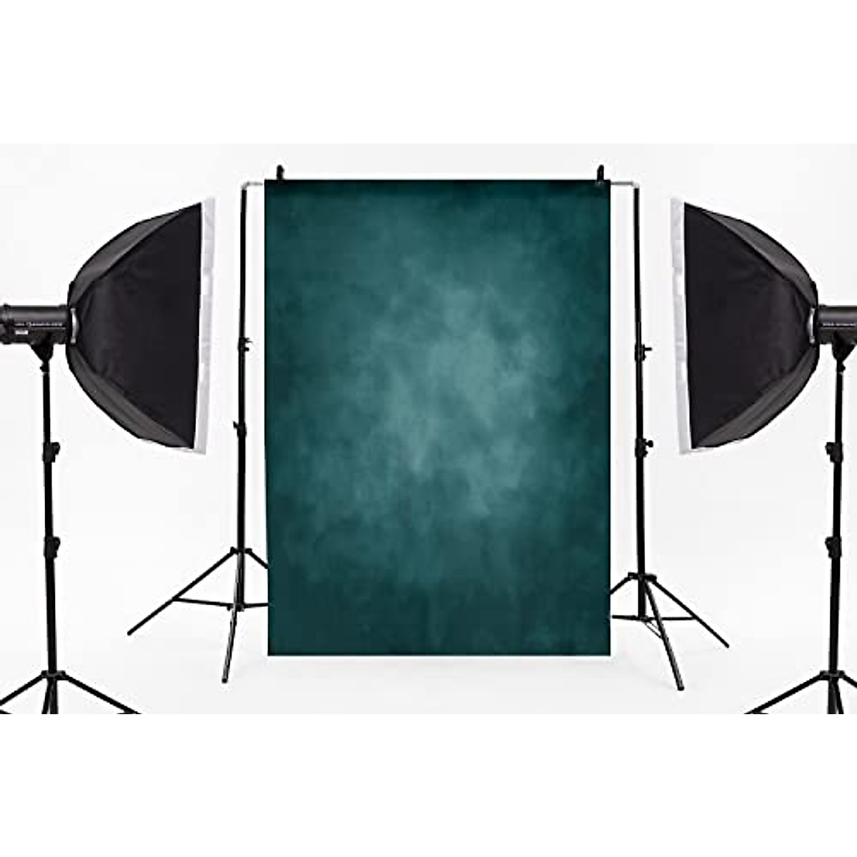 Kate 5x7ft Dark Green Abstract Backdrops Microfiber Dark Green Portrait Background for Photoshoot, for Photography, for Birthday