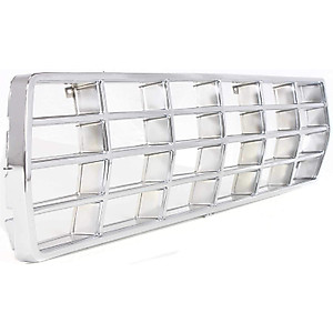 Garage-Pro Grille Assembly - Chrome Shell & Insert, Compatible with 1978-1979 Ford Bronco, F-100, F-150, F-250, F-350