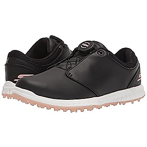 Skechers Women's Go Elite 3 Twist Golf Shoe, Black, 9