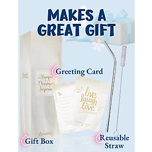 Onebttl Penguin Gifts for Women Teens, Penguin Tumbler for Penguin Lovers on Birthday, Mother's Day, Cute 20 oz Insulated Stainless Steel Tumbler with Lid and Straw - Glitter Cute Penguin