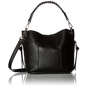 Steve Madden Women's Bsammy shoulder handbags, Black, One Size US