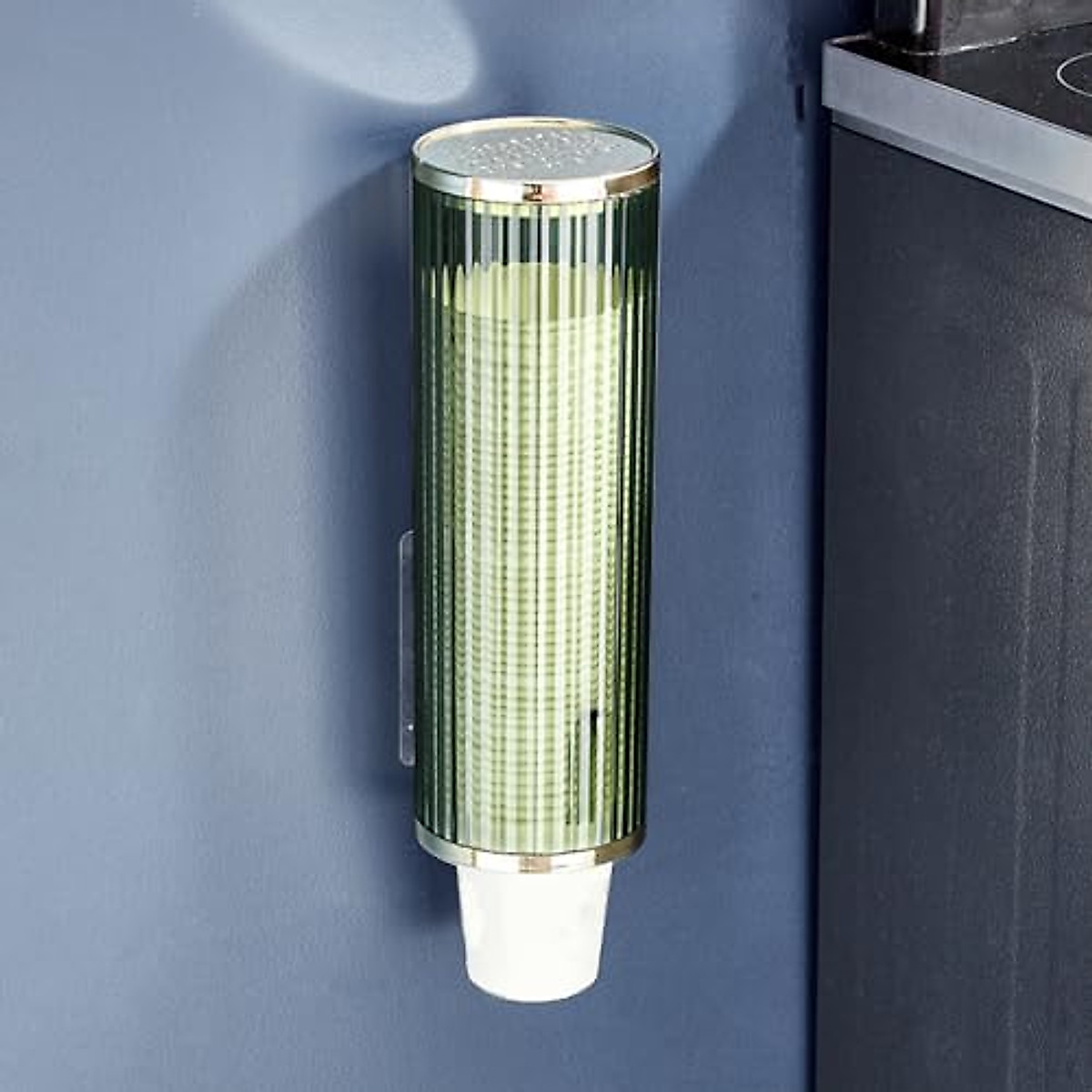 Kvfubvfeb Convenient Cup Holder Rack Practical Cup Dispenser Wall Mounted Paper Cup Holder Cup Stand Rack