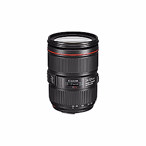 Canon EF 24–105mm f/4L is II USM Lens, Black - 1380C002