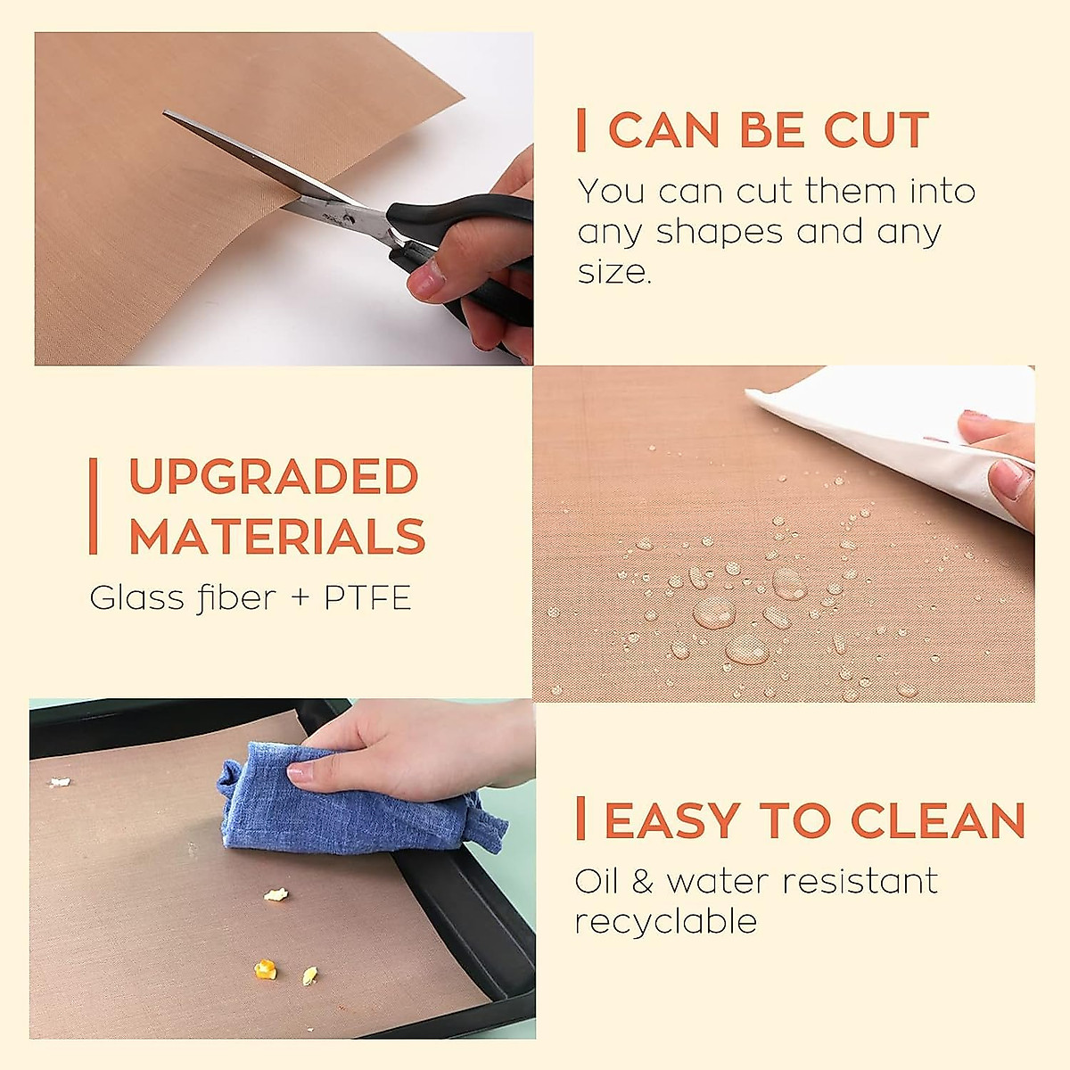 XEUZK Sublimation Shirts Tool Kits with 8 T Shirt rulers, 3Pack Teflon Sheet for Heat Press 12 x 16in, Heat Resistant Gloves with Silicone Bumps, 2 Rolls Heat Resistant Tape, 2Pcs Sublimation Pencil