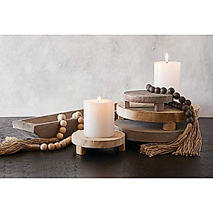 Santa Barbara Design Studio Pure Design Wood Riser, Medium, Grey