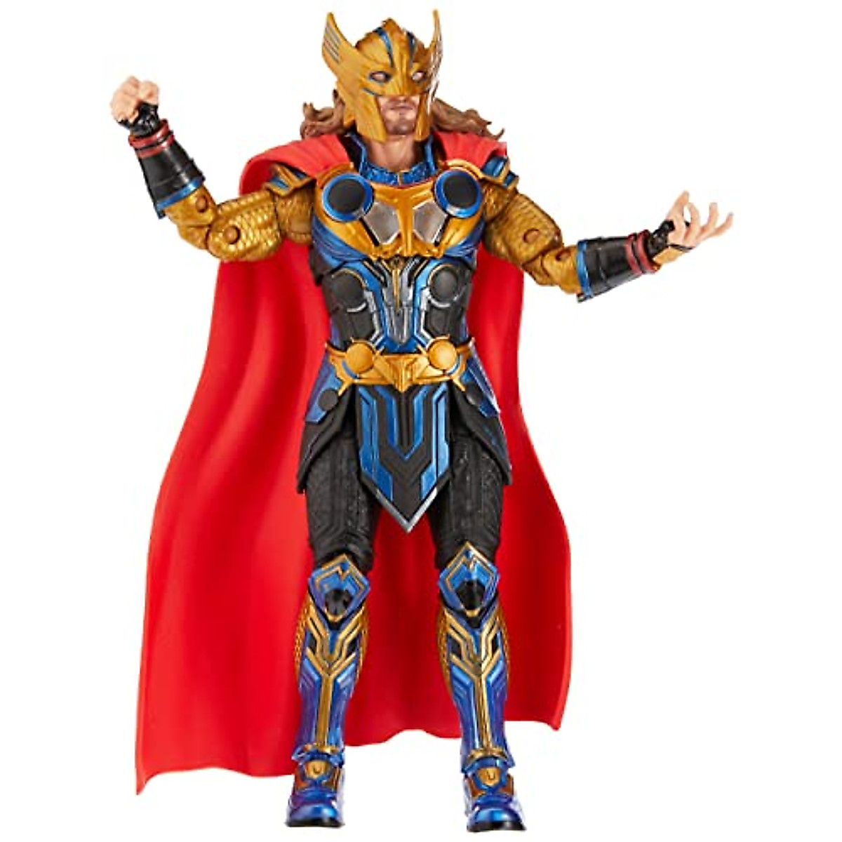 Marvel Legends Series Thor: Love and Thunder Thor Action Figure 6-inch Collectible Toy, 3 Accessories