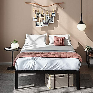 ZINUS Lorrick Metal Platform Bed Frame / Mattress Foundation / Easy, Bolt Free Assembly, Full