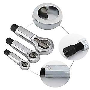 EEEKit Metal Nut Splitter Cracker, Metal Nut Splitter Breaker Manual Pressure Nut Cracker Remover Extractor Tool, 9-12mm/12-16mm/16-22mm Nut Remover Extractor Tools