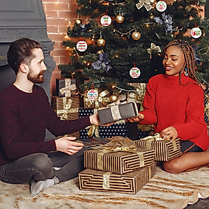 Christmas Vacation Gift, 6 Pcs Funny Ceramic Christmas Tree Hanging Ornaments, Griswold Family Cousin Eddie Christmas Vacation Merchandise, Cute Christmas Home Decorations, Novelty Xmas Gifts