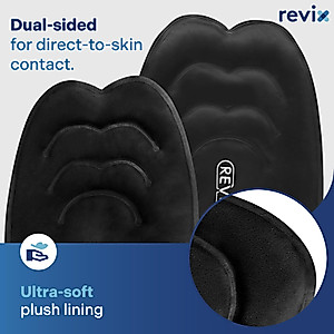 REVIX 20'' XXXL Reusable Ice Knee Wrap for Discomfort Reduction, Cold Therapy Gel Pack for Knee, Back, Shoulder Relaxation and Post-Workout Recovery, Soft Plush Lining Cold Pack