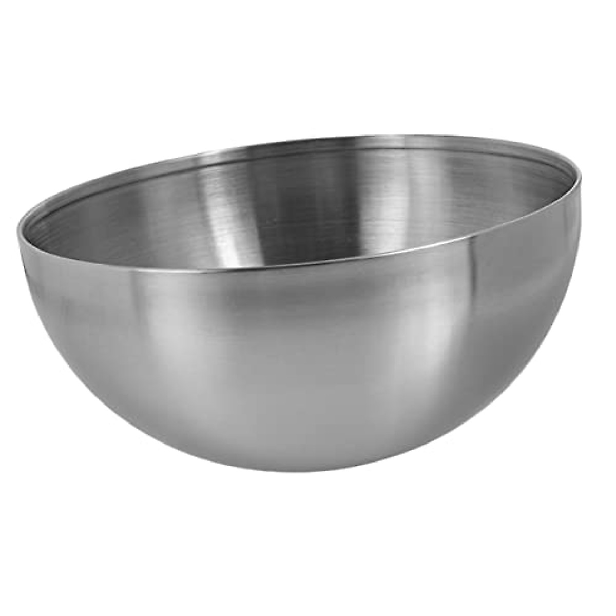 BESTonZON 4pcs Serving Nesting Steel Stainless Bowls Metal Soup Cream Multi-function Silver Snacks Rice Mixing Korean Baking Cm Saucers Individual Household Convenient Bowl Bibimbap Salad