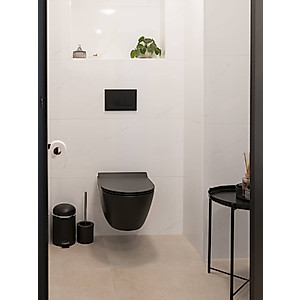 Geberit 115.883.16.1 Toilets and Bidets, Matte black/black
