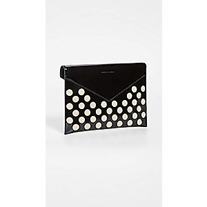 Rebecca Minkoff Perf Leo Clutch Black One Size