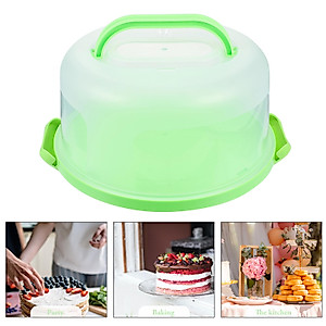 Luxshiny Box Cake Box Dessert Container Cake Holder Cake Container