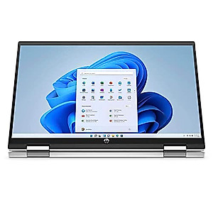 HP 2022 Envy x360 2-in-1 15.6" FHD Touchscreen Laptop, Intel Core i5-1135G7, 8GB RAM, 256GB PCIe SSD, Backlit Keyboard, Iris Xe Graphics, HD Webcam, Win 10 Pro, Silver, 32GB Snow Bell USB Card