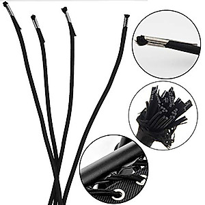 Jmkcoz 4 Pcs Zero Gravity Chair Replacement Cords Universal Replacement Laces for Antigravity Chair, Bungee Elastic Lounge Chair Cord Nylon Stretch Patio Recliners Repair Cord for Outdoor, Lawn Chair