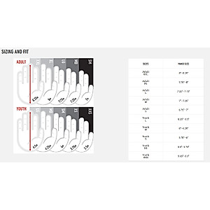 Franklin Sports Youth Football Receiver Gloves - Shoktak Youth Gloves - Kids Football Receiver Gloves - High Grip Football Gloves for Kids - Black - Youth Medium