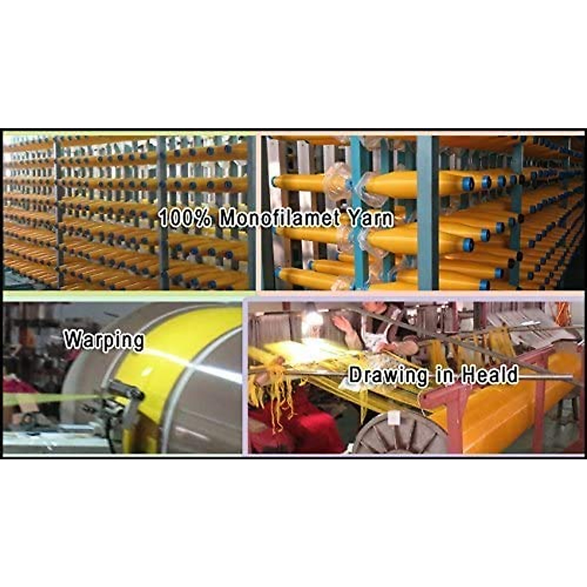 3 Yards 1.27 Meters Silk Screen Printing Fabric Mesh Screen Printing Mesh Wide High Tension Mesh Making Ink Supplies 110 Mesh（43T）