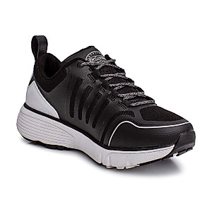 Dr. Comfort Grace Women's Double Depth Athletic Shoe - Black 8.5 Wide (C/D)