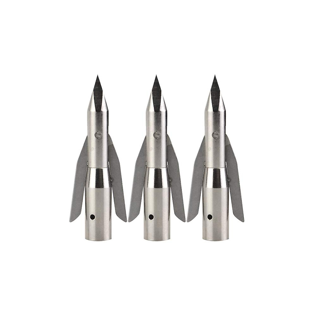 SHARROW 6/12 Pcs Archery Bowfishing Broadheads Stainless Steel Arrowhead Arrow Point Hunting Broadheads 288 Grain 2 Blades Screw in Arrow Tips (6 pcs)