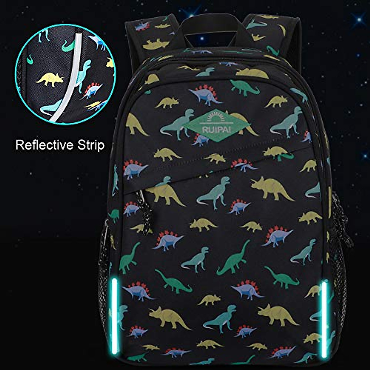 COTEetCI Primary Children School Bags Elementary Backpack for Middle School Schoolbags for Kids -Black