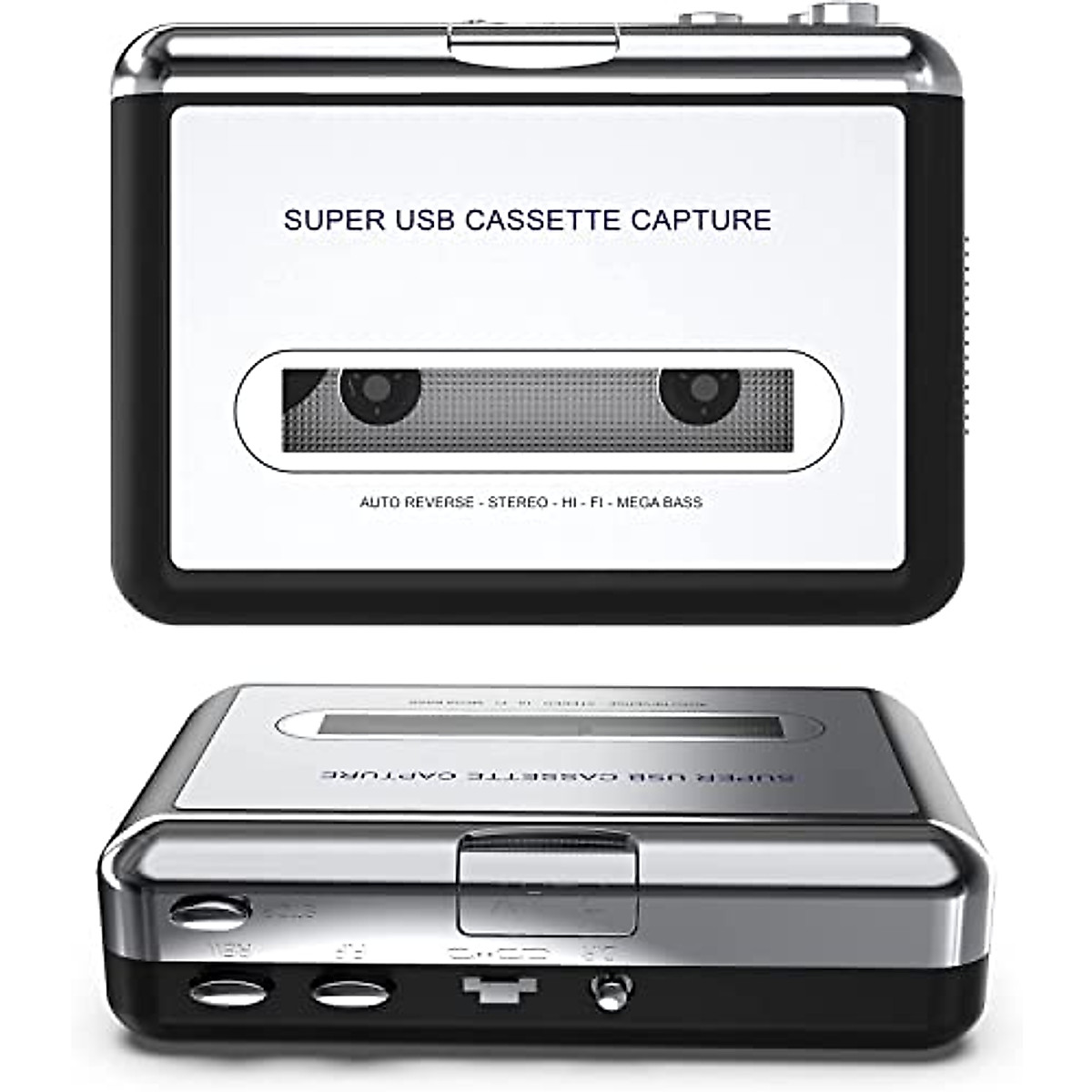 DigitNowCassette Tape To CD Converter Via USB,Portable USB Cassette Player Capture MP3 Audio Music,Compatible With Laptop and Personal Computer,Convert Walkman Tape Cassette To MP3 Format