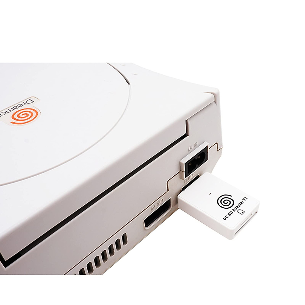 XHSESA Practical SD Card Reader Adapter with CD for Sega Dreamcast Dreamshell V4.0 Game Machine Accessories