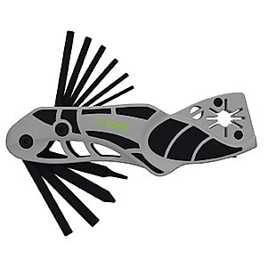 HME Compact Lightweight Hunting Pocket Multi-Functional 14-in-1 Handheld Archery Multi Tool - Wrench/Broadhead Sharpener Combo