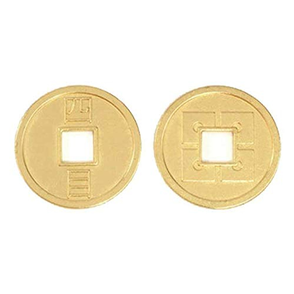 Japanese Themed Game Coins - 6 Gold Replica Coins - Historical Prop and Novelty Coins