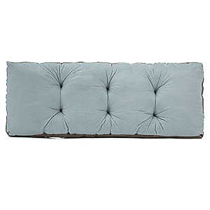 SEKUMDAN Bench Cushion Outdoor Chair Lounge Cushions Durable Non-Skid Tufted Overfilled Seat Pad for Porch Swing Piano Loveseat Outdoor Indoor Furniture (36 in L x 14 in W x 2.5 in T, Tan)