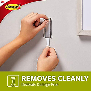Command Large Universal Frame Hanger, 3 Picture Hangers with 6 Command Strips and 6 Frame Stabilizer Strips, Decorate Damage-Free