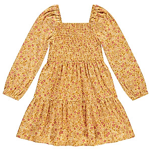 BTween Girls' 4-Pack Outfit: Dress, Skirt, Tee, Leggings, 95% Cotton, 5% Spandex, Sizes 4-12