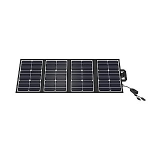 MONTEK 80W Foldable Solar Panel for Solar Generator, fit for Jackery/BLUETTI/Goal Zero/Anker/ECO Flow Portable Power Station, Outdoor Camping RV Off-Grid System