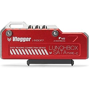 ANDYCINE Lunchbox Reader Interface USB-C to SATA Adapter Compatible with Lunchbox ATOMOS Ninja V SSD Carder