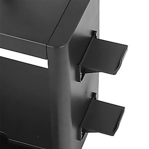 Pomya Game Storage Tower, Multi Purpose Desktop Storage Rack All in One Design, ABS Gamepad Disc Storage Bracket for, for, for Xbox Series