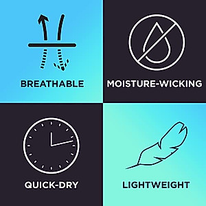 E Tronic Edge Running Headbands for Men, Women, Boys and Girls, Sports Sweatbands, Yoga, Exercise, Workout, Quick Drying and Non-Slip Workout Stretchy Hairband