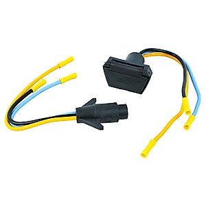 attwood 7622-7 3-Wire 12V/24V Trolling Motor Connector, 10 Gauge, Multiple, One size