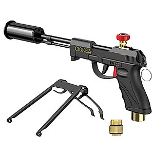 Propane Torch, Adjustable Cooking Torch, Sear Culinary Blow Torch for Baking, Steak, Sous Vide & BBQ
