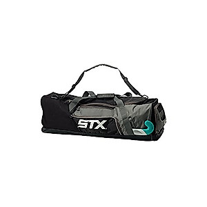 STX Lacrosse Challenger Lacrosse Equipment Bag, Black, 36-Inch