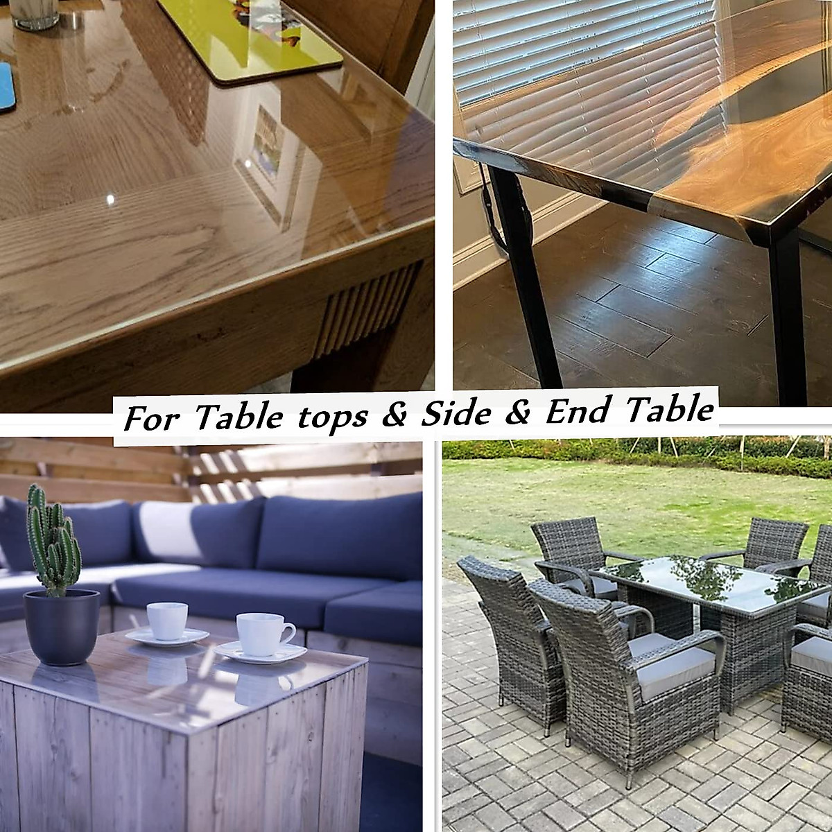 GetWant 2 Pack 24x48 Plexiglass Sheets, 1/8 inch Thick Clear 24x48 Acrylic Plexiglass Sheets, 24x48 Acrylic Board Plexiglass Panel for Display Case, Signs, Crafts, Skylight, Light Project