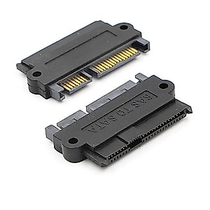chenyang SAS to SATA Adapter SFF-8482 29Pin SAS Hard Disk Drive to Motherboard SATA 22Pin Converter Adapter