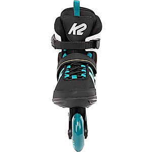 K2 Skate Kinetic 80, Black_Turquoise, 9.5