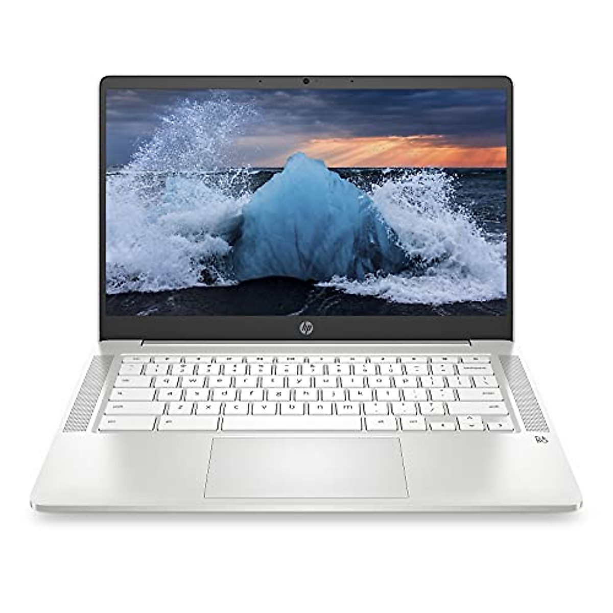 2021 Newest HP Chromebook 14" HD Laptop for Business and Student, Intel Celeron N4000, 4GB RAM, 32GB eMMC, Backlit-KB, Webcam, Fast Charge, WiFi, USB-A&C, Chrome OS,w/128GB SD Card, GM Accessories
