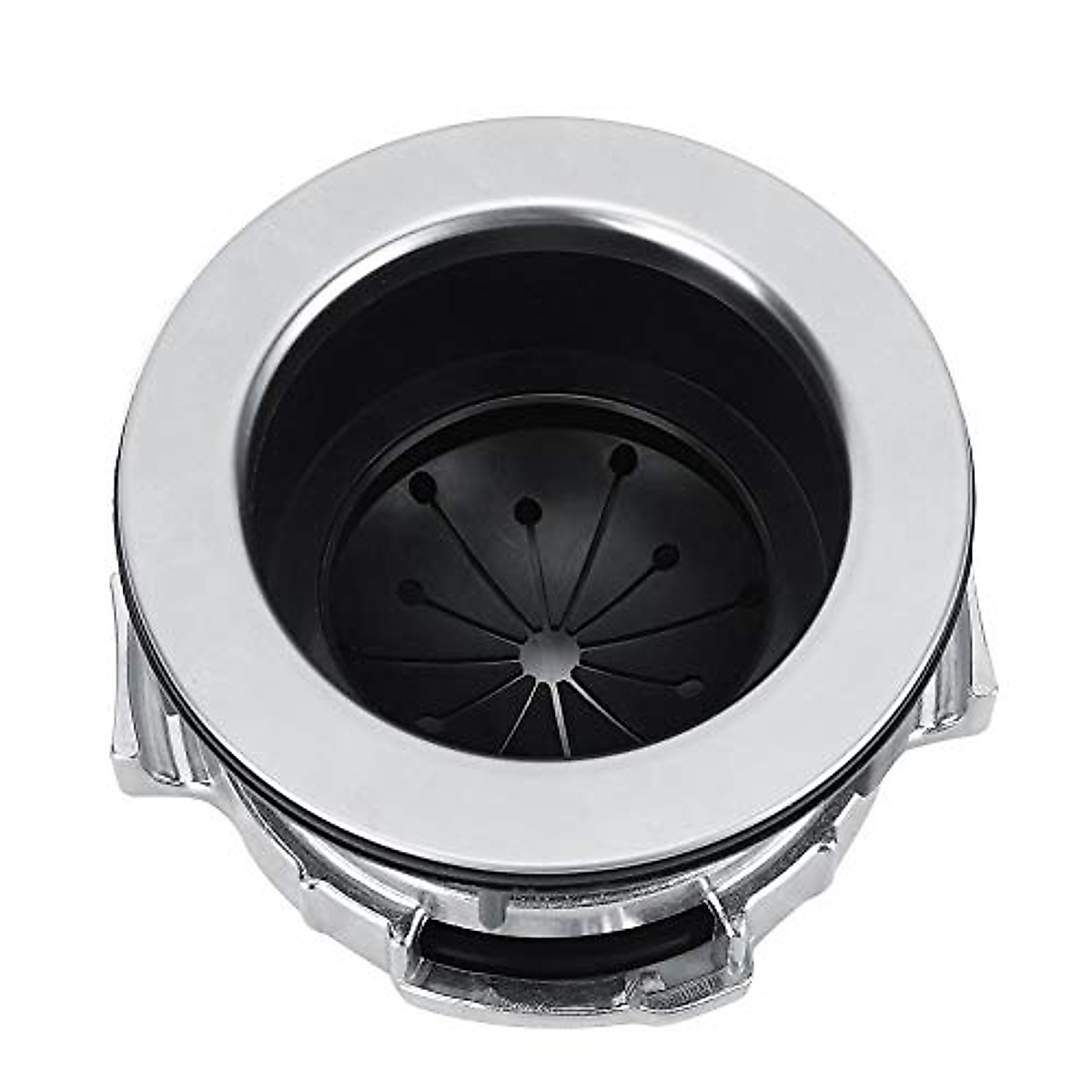 Fdit Food Waste Disposer Mount Garbage Disposal Sink Flange Kit Rubber Garbage Disposal Flange Drain Lock Nut Universal Garbage Disposal Replacement Accessories for Waste King Whirlaway Bonecrusher